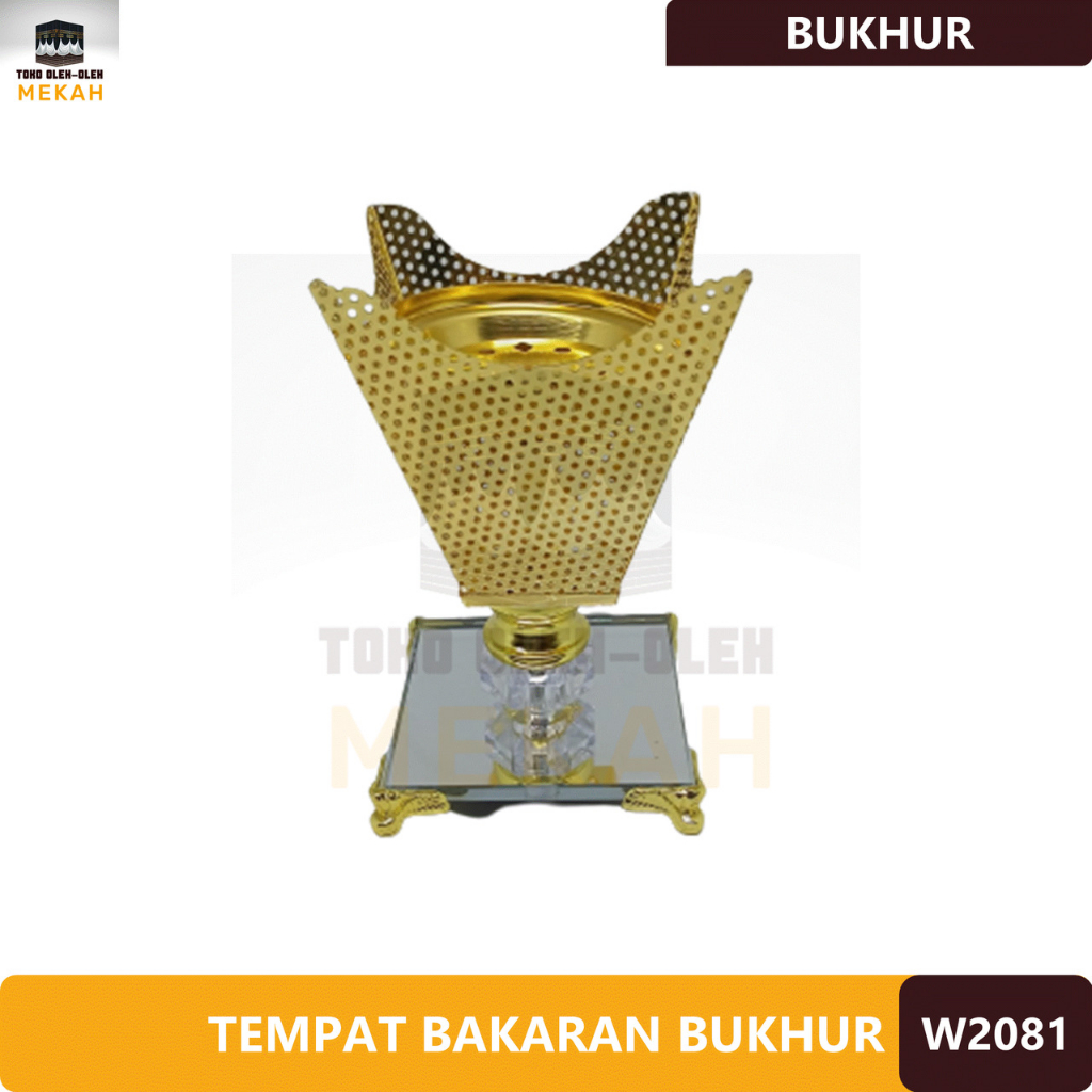 Jual Tempat Bakaran Bukhur Gold Import Bakhoor | Shopee Indonesia