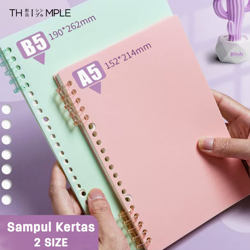 Jual Sampul Kertas /Cover Notebook/ Cover Sampul Loose Leaf Binder ...