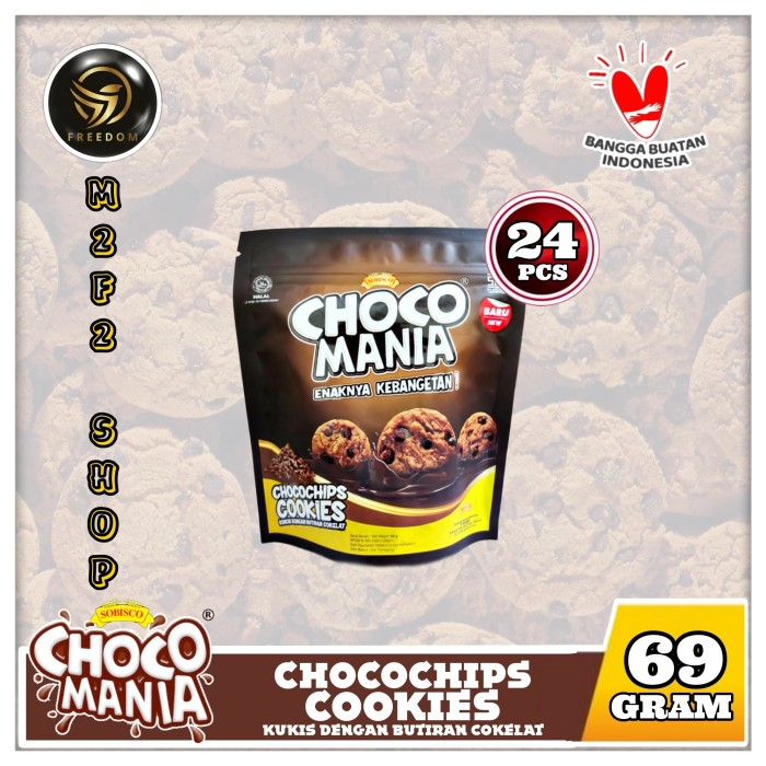 Jual Choco Mania Chocochips Cookies | Kukis Cokelat Chips - 69 gr ...