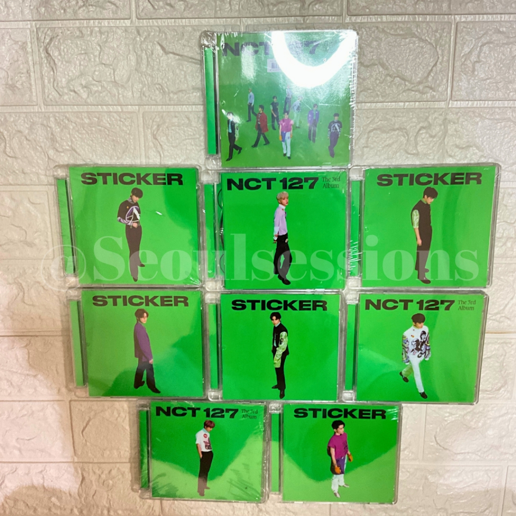 Jual NCT 127 3rd Album - Sticker (Jewel Case Ver.) + Poster | Shopee ...