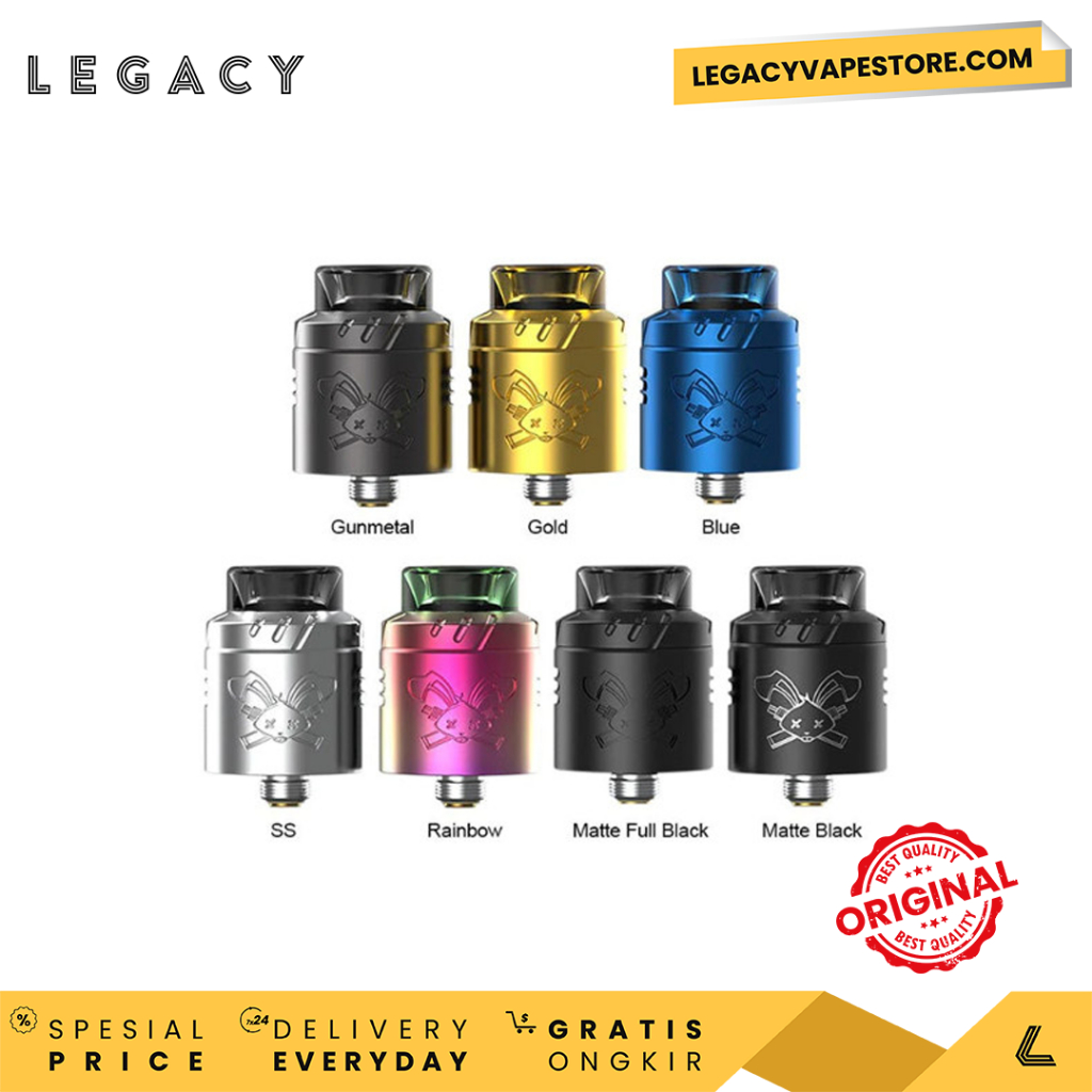 Jual RDA Hellvape Dead Rabbit SOLO 22mm | Shopee Indonesia