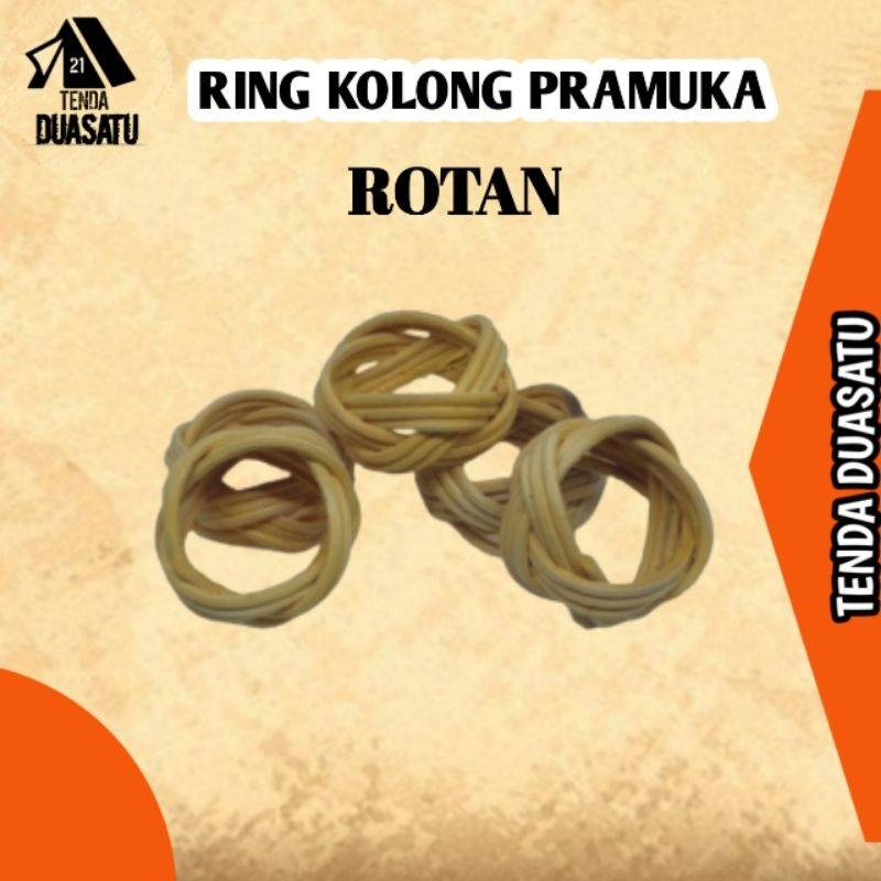 Jual RING KOLONG HASDUK PRAMUKA ROTAN 1PCS | Shopee Indonesia