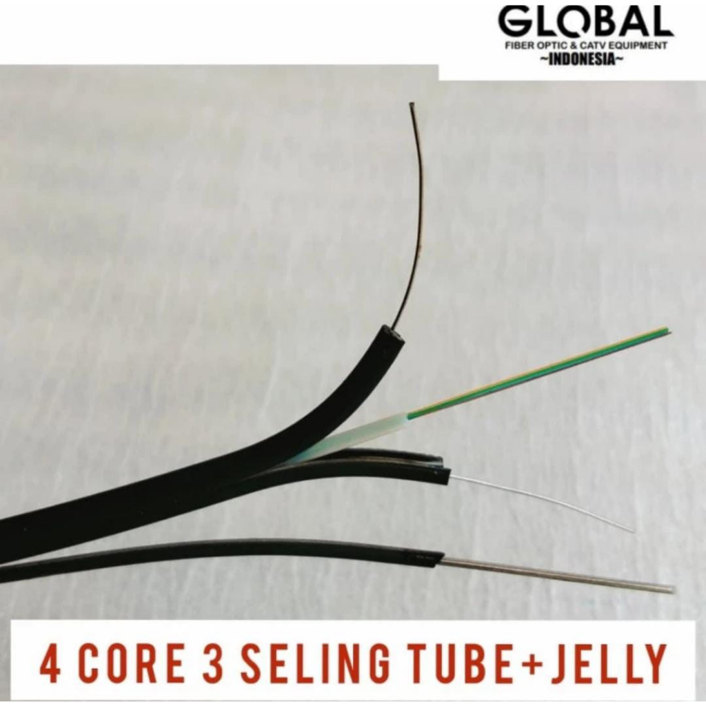 Jual Kabel 4 Core 3 Seling Tubejelly 1km | Shopee Indonesia