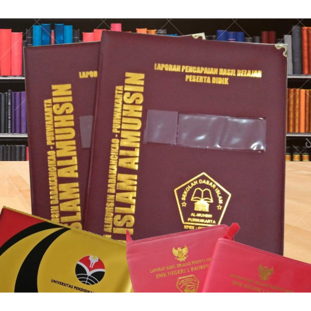 Jual map raport / map ijazah / map k13 / map sd / map smp / map smk ...