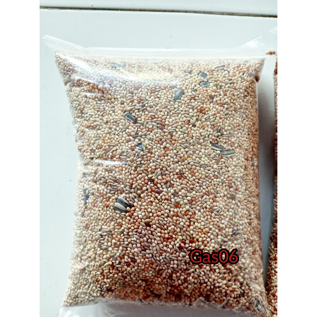 Jual (1KG) PAKAN BURUNG MILLET MIX (LOVERBIRD, FALK, PERKUTUT, PUTER ...