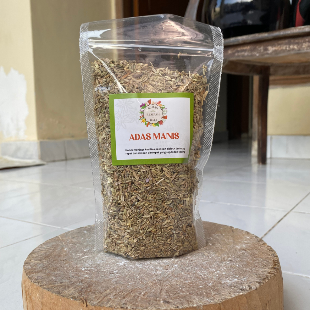 Jual 100gr 250gr Adas Manis / Biji Adas Manis / Fennel Seeds / Rempah ...