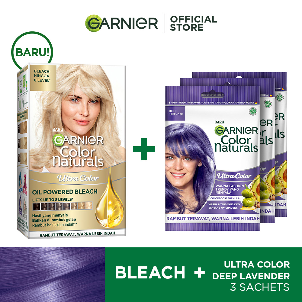 Jual Garnier Color Naturals - Pastel Color Deep Lavender - Pewarna ...
