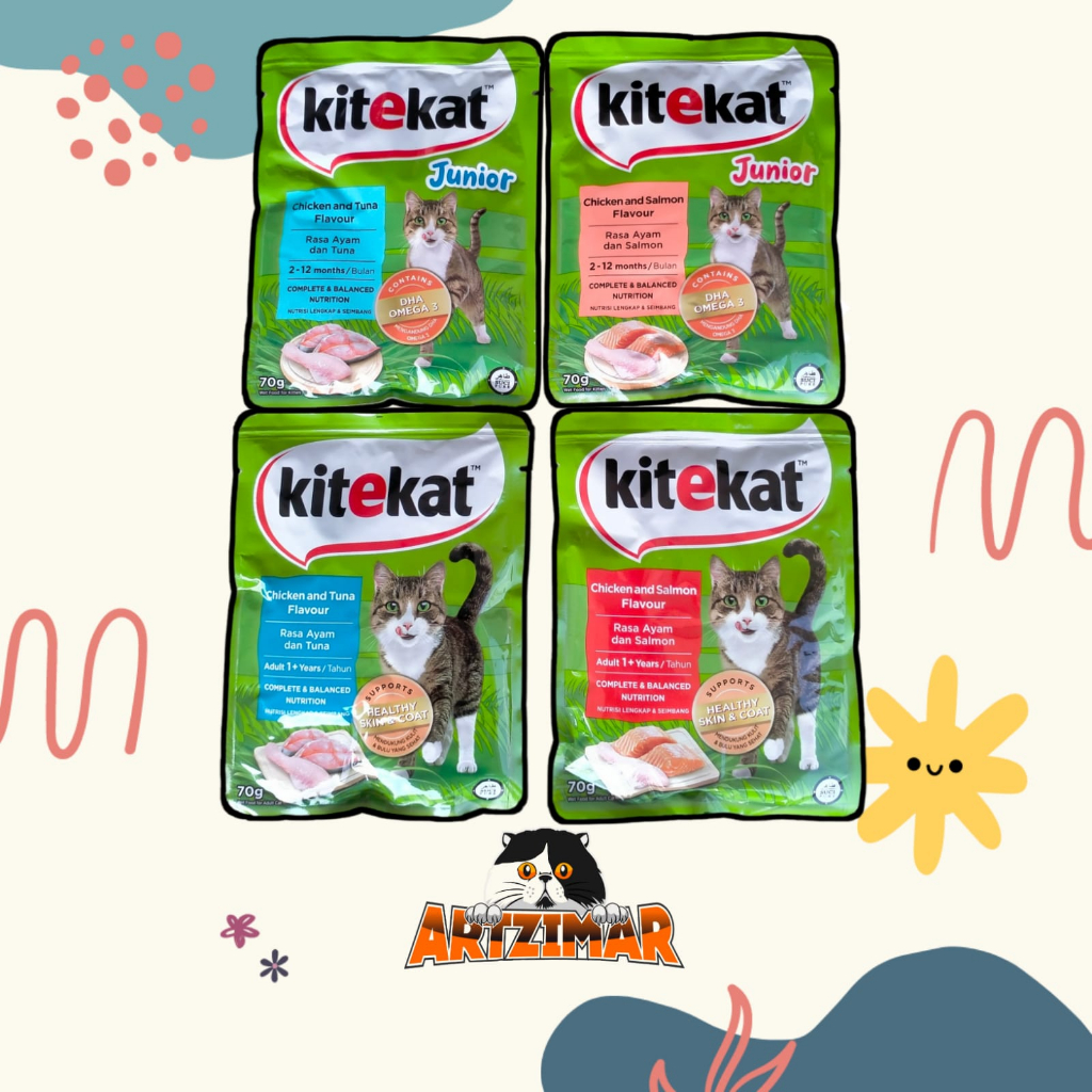 Jual Kitekat Pouch 70gr Makanan Kucing Basah Wetfood 70gr | Shopee ...