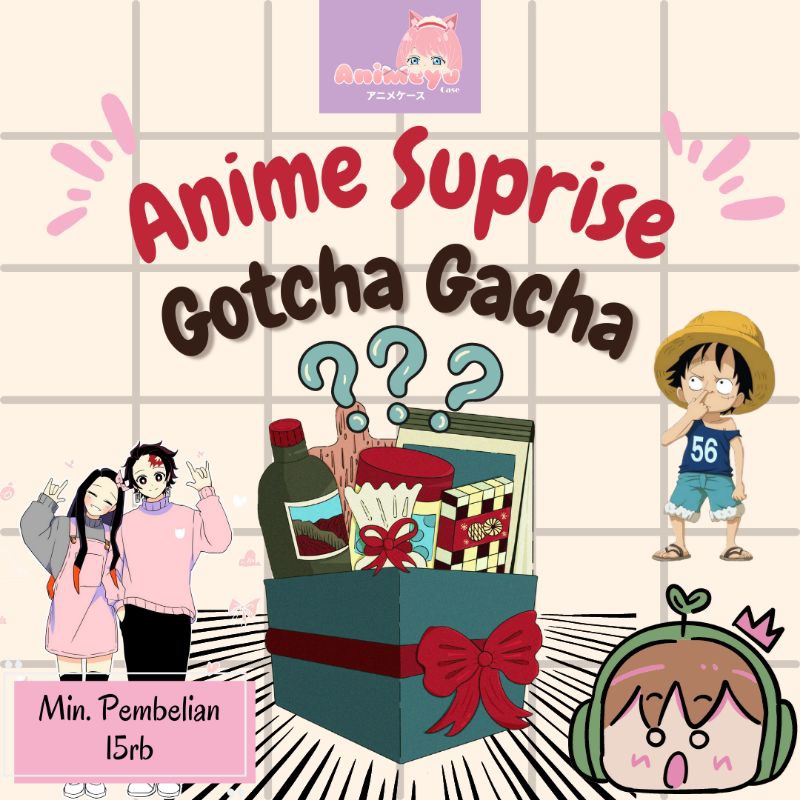 Jual Gacha Suprise Gift Box Anime | Shopee Indonesia