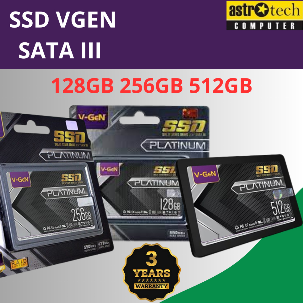Jual SSD V-GEN PLATINUM 128GB / 256GB / 512GB / 1TB | Shopee Indonesia