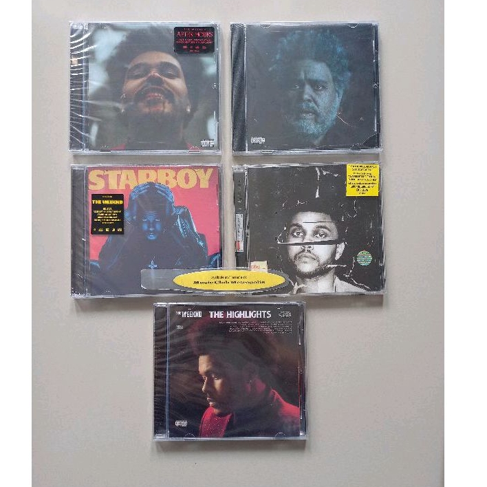 Jual CD THE WEEKND - PAKET 5 ALBUM | Shopee Indonesia