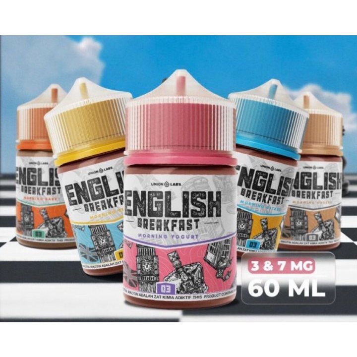 Jual UNIONLABS ~ ENGLISH BREAKFAST ~ V1 / V2 / V3 / V4 / V5 / V6 ~ 3MG ...