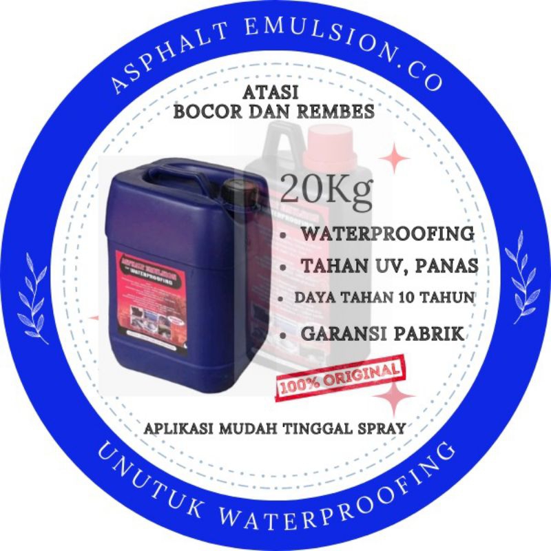 Jual Asphalt Emulsion untuk Waterproofing 20Kg - Solusi Atasi Kebocoran ...