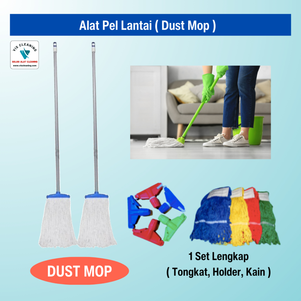 Jual Set Lengkap Alat Pel (Dust Mop) | Shopee Indonesia
