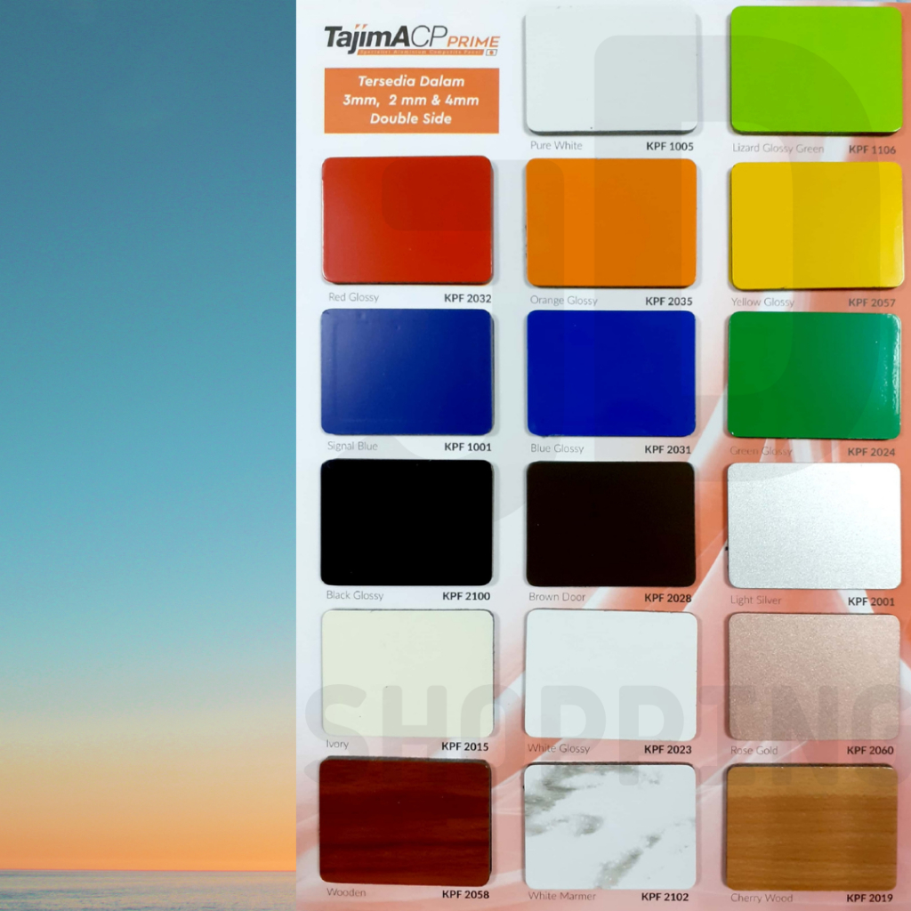 Jual ACP TAJIMA 3MM - ALUMINIUM COMPOSITE PANEL - LUAR & DALAM KOTA ...