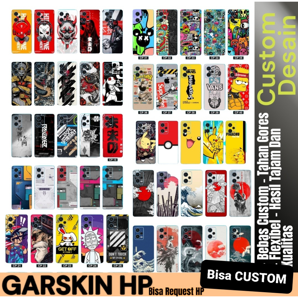 Jual Skin VINYL CUSTOM REQUEST Samsung A16 A56 A55 A54 A36 A35 A34 A24 ...