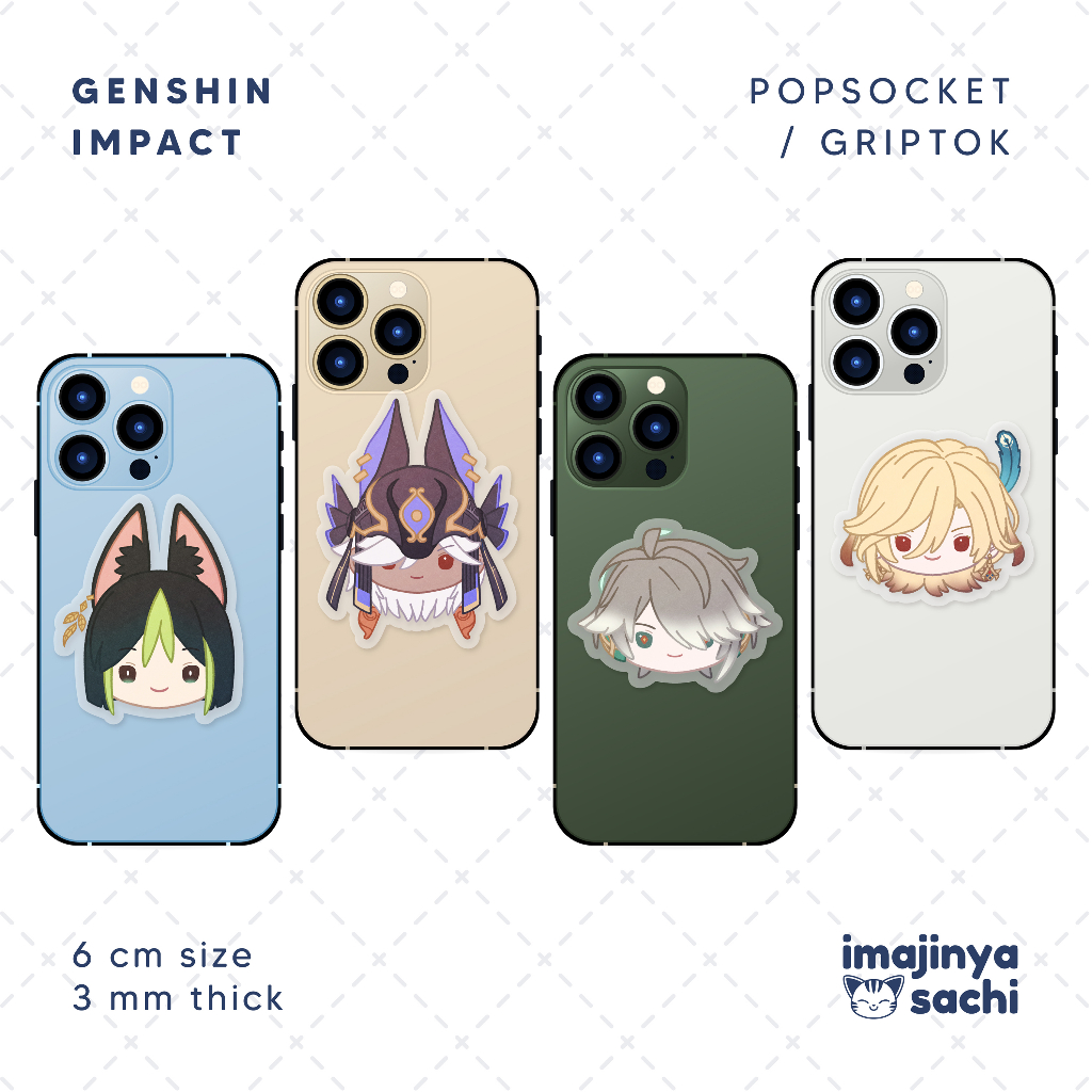 Jual [ imajinyasachi ] LAST STOCK Genshin Impact Popsocket Griptok | Shopee Indonesia