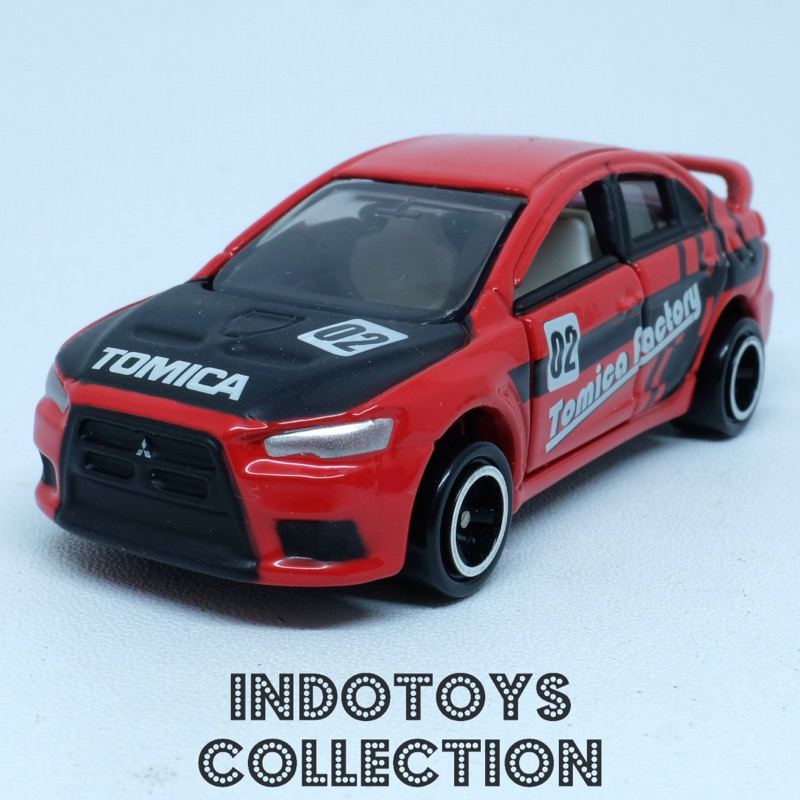 Jual Tomica Factory ~ Mitsubishi Lancer Evo X Merah | Shopee Indonesia