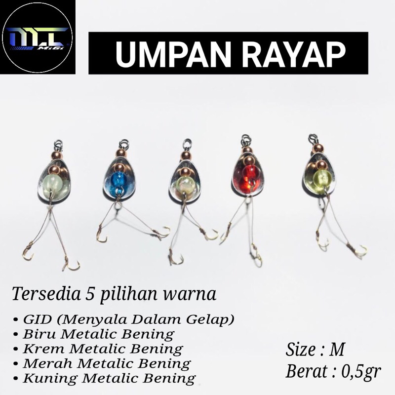 Jual UMPAN CASTING RAYAP LURE | UMPAN CASTING WADER, LIMBATA, HAMPILI ...