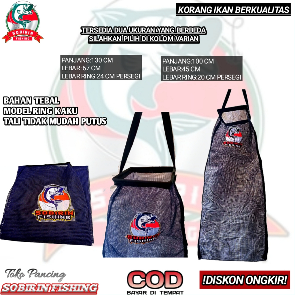 Jual Korang /koja korang ikan model kotak bahan tebal produk sobirin ...