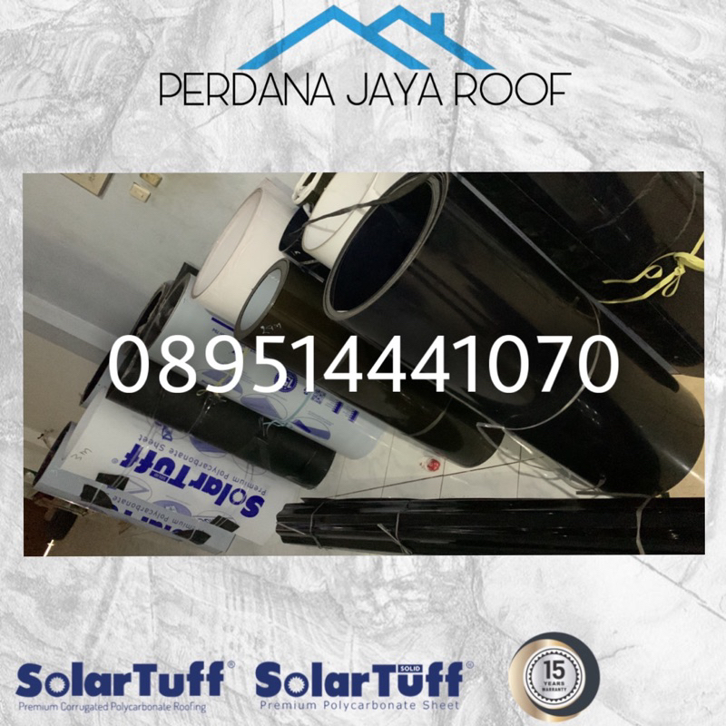 Jual solarflat / solartuff solid tebal 1,2mm | Shopee Indonesia