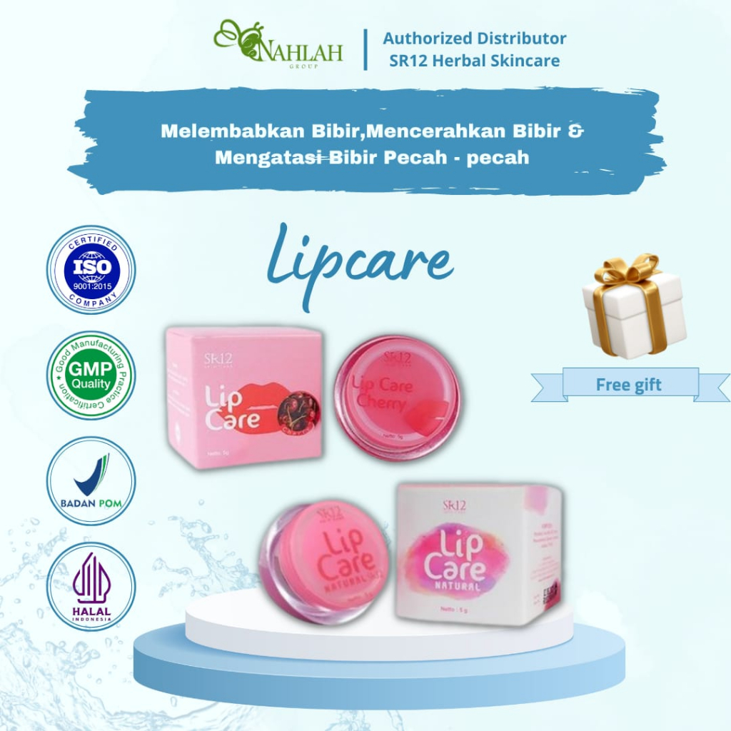 Jual LIPCARE SR12 LIP CARE LIP BALM PELEMBAB BIBIR PEWARNA MERAH BIBIR PERMANEN PENCERAH WARNA ...