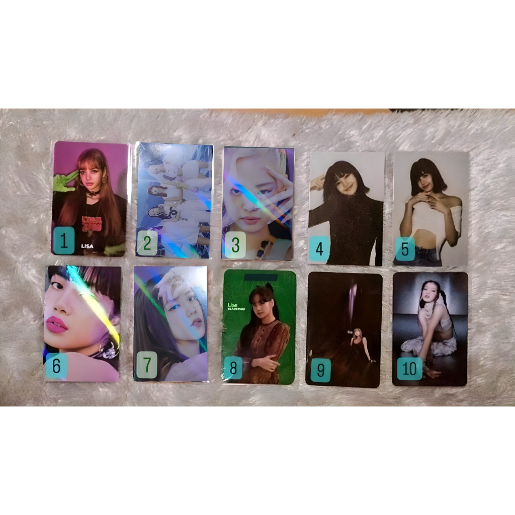Jual [OFFICIAL] PHOTOCARD LISA Lalisa, Square Up, Kill This Love, The ...