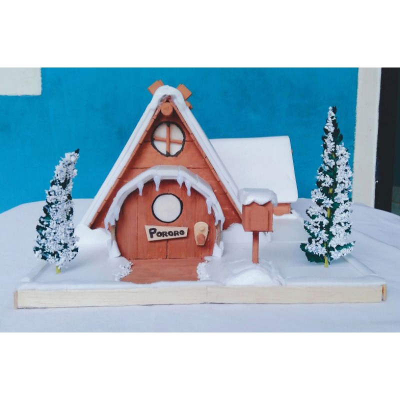 Jual Miniature Pororo's house / miniatur rumah pororo | Shopee Indonesia