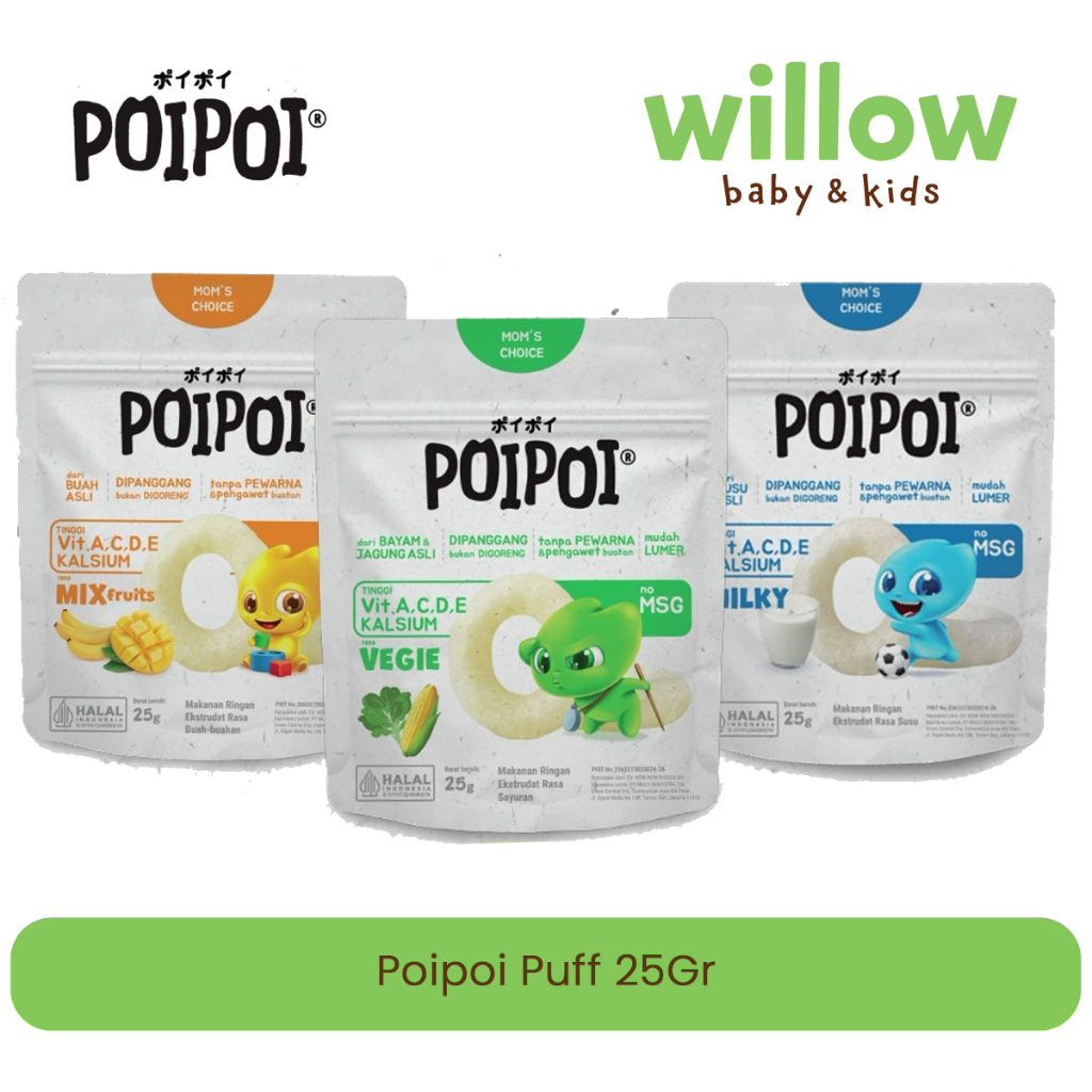 Jual Snack Bayi - Poipoi Puff 25Gr | Shopee Indonesia