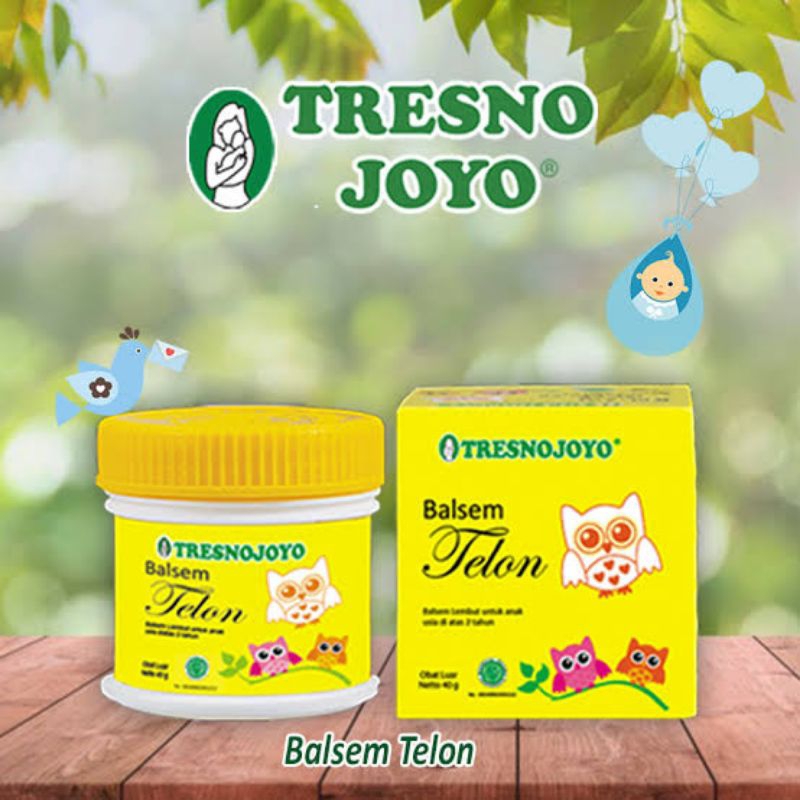 Jual TRESNO JOYO Balsem Telon Anak 20gram 40gram | Shopee Indonesia