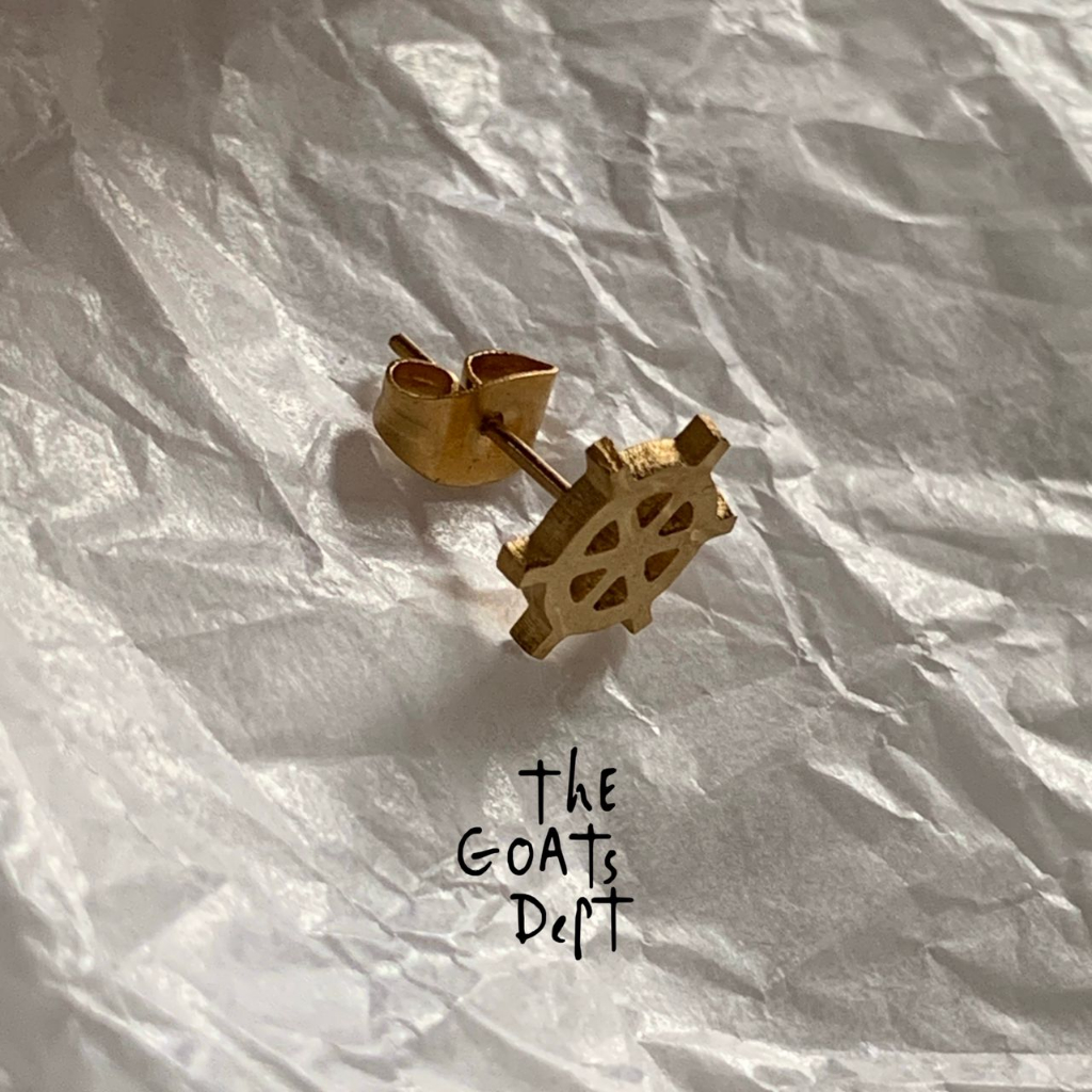 Jual The Goats Dept - One Piece Steer Wheel Gold Earring Original ...