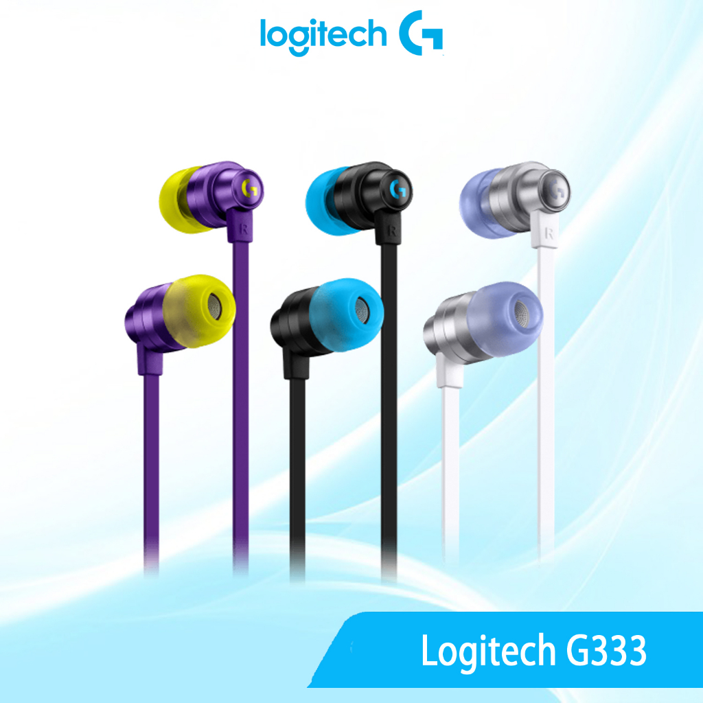 Jual Logitech G333 In-Ear Earphone Gaming Mobile Type C Adapte ...