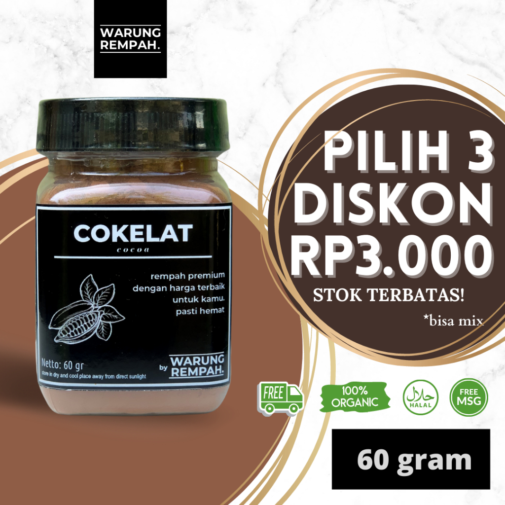 Jual Cokelat Coklat Bubuk Chocolate Chocoa Powder Original | Shopee ...