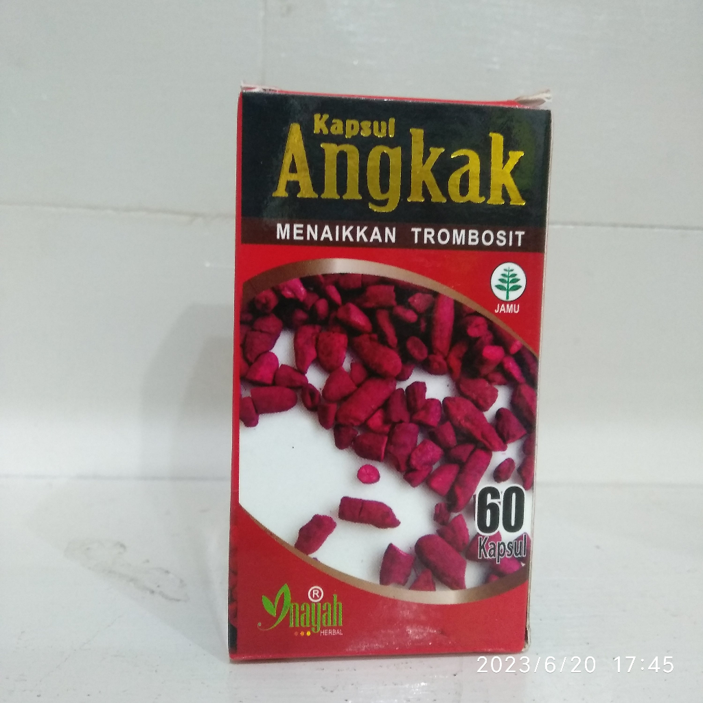 Jual KAPSUL ANGKAK INAYAH 60 KAPSUL - MENAIKKAN TROMBOSIT-MEMPERBAIKI ...