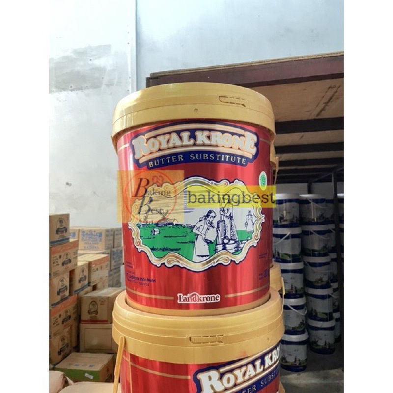 Jual Butter Royal Krone 20kg (1 pail). Cocok untuk Kue dan Makanan ...