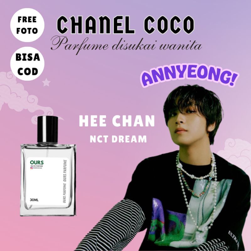 Jual Parfum Korea Nct Dreams Haechan Channel Coco Mademoiselle 35Ml ...
