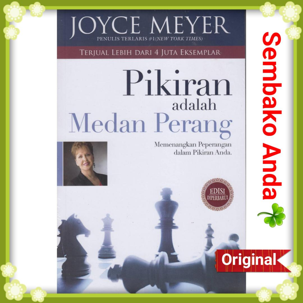 Jual Pikiran Adalah Medan Perang. Joyce Meyer. Battlefield of The Mind ...