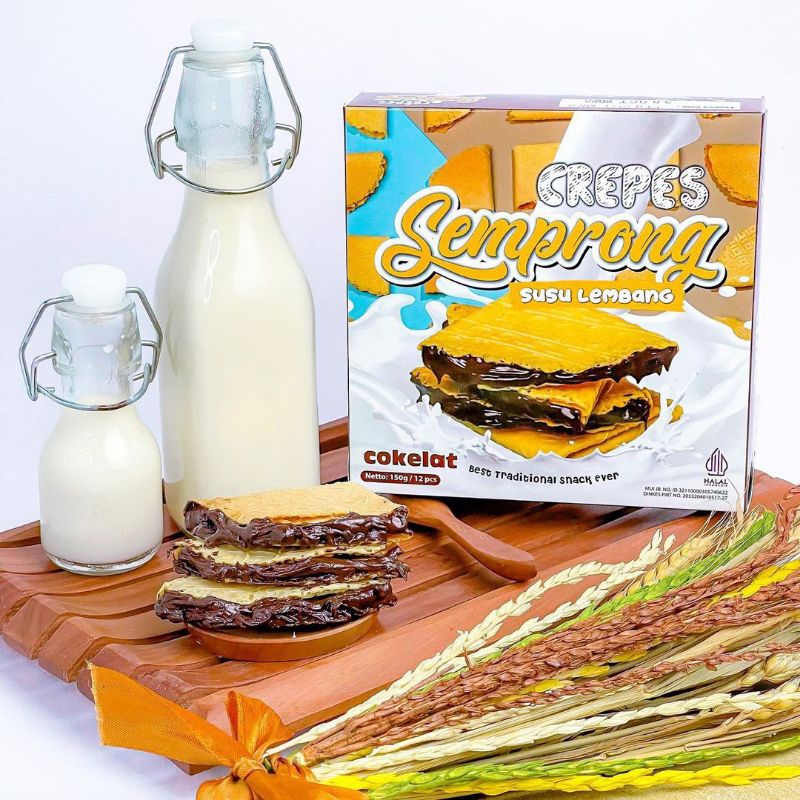 Jual Crepes Susu Lembang 12pcs, Bagelen(Bisa ke luar kota, luar P.jawa ...
