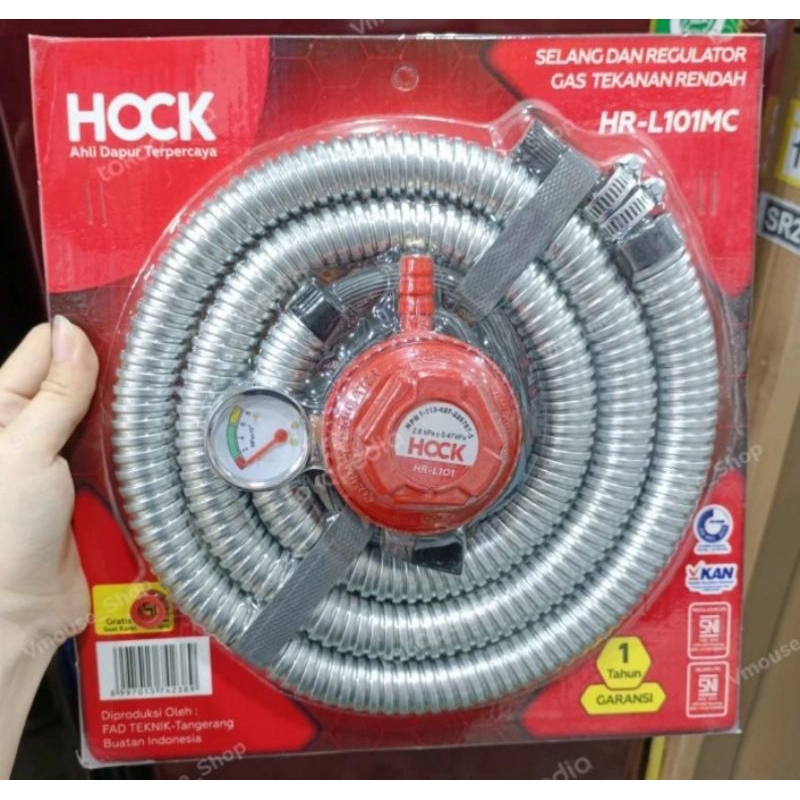 Jual REGULATOR GAS HOCK TEKANAN RENDAH - SELANG GAS HOCK PLUS REGULATOR ...