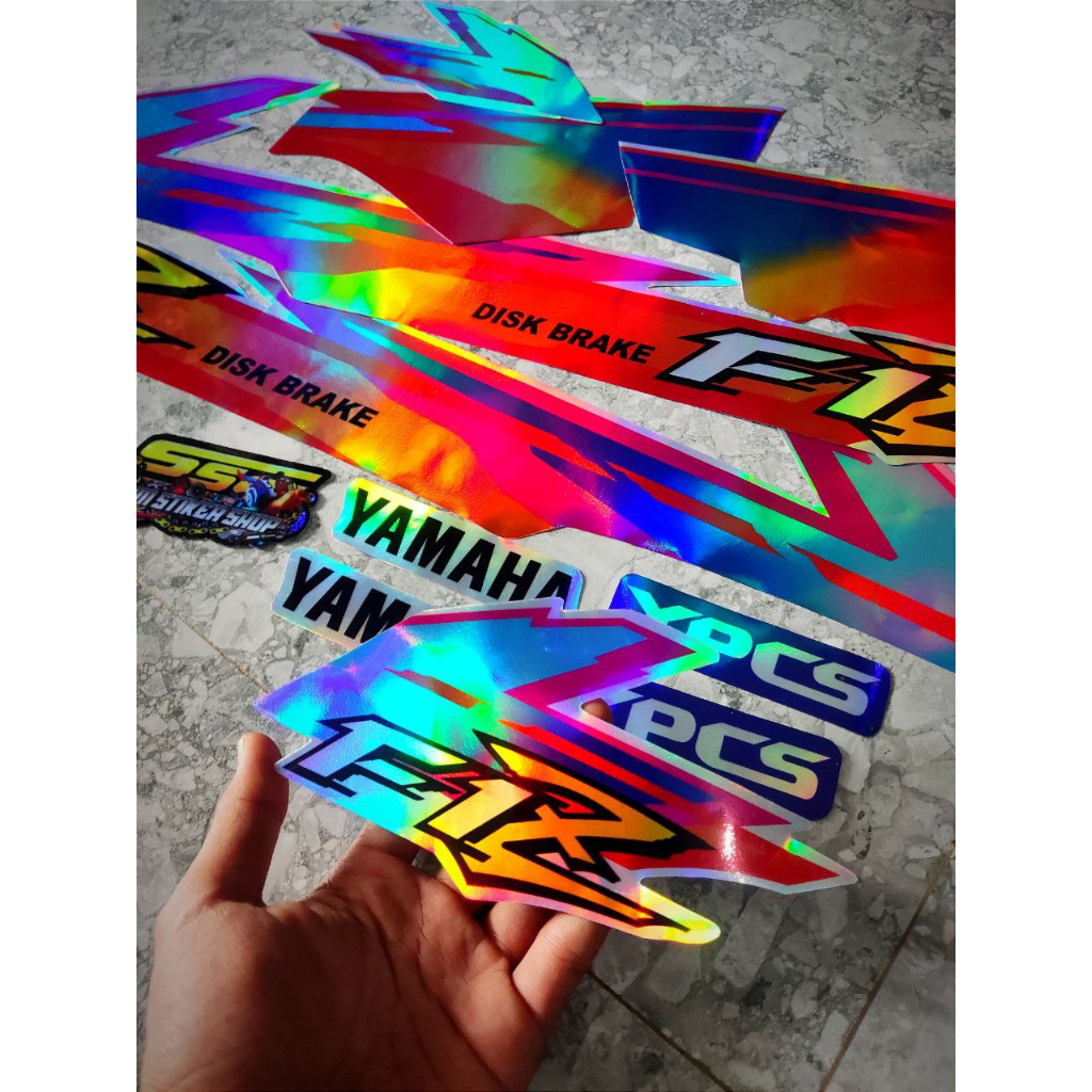 Jual Stiker Striping Standar Hologram F1ZR / F1Z Tahun 1994 / FIZR ...