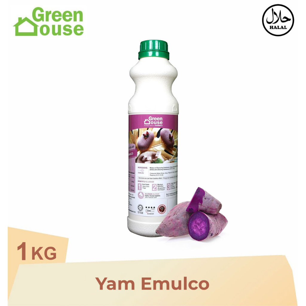 Jual Green House Yam Emulco - Perisa Malaysia Pasta Pewarna Bolu Talas ...