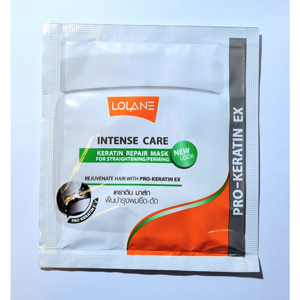 Jual LOLANE Intense Care Keratin Repair Mask 15gr | Shopee Indonesia