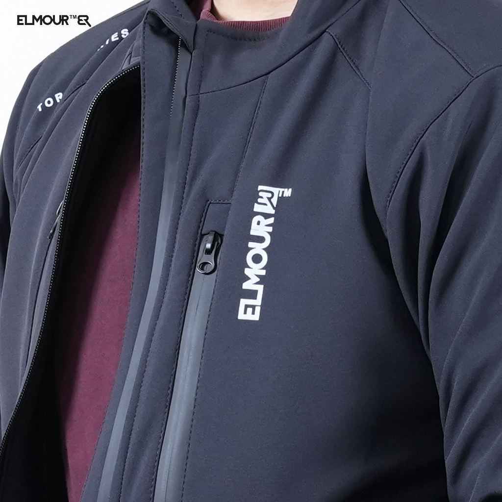Jual Elmour Jaket Motor Windproof Torque Series Softshell Tahan Air Dan ...