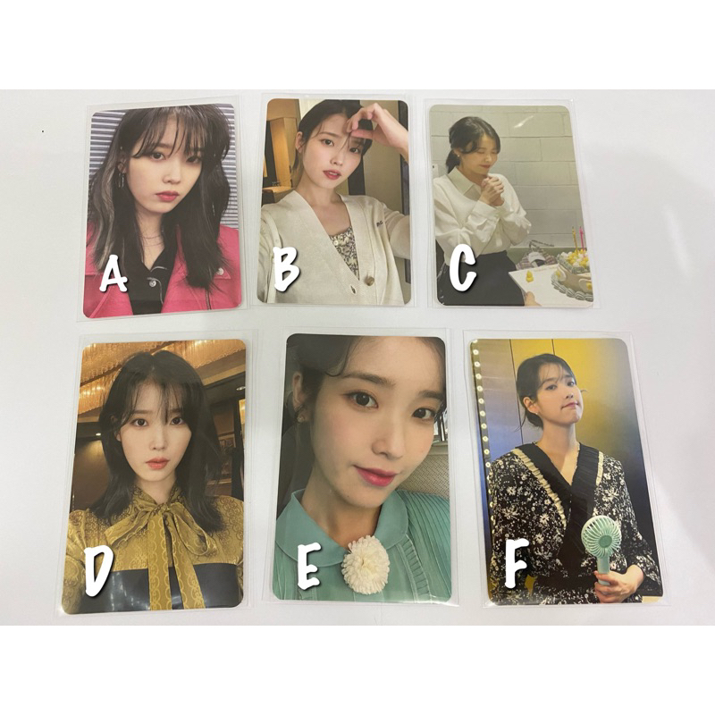 Jual IU LEE JI-EUN UAENA 5th PHOTOCARD SET | Shopee Indonesia
