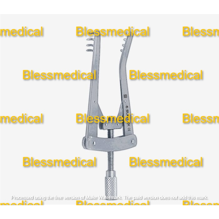 Jual Wound Spreader Alm Retractor 4 Prongs Sharp 10cm Premium | Shopee ...