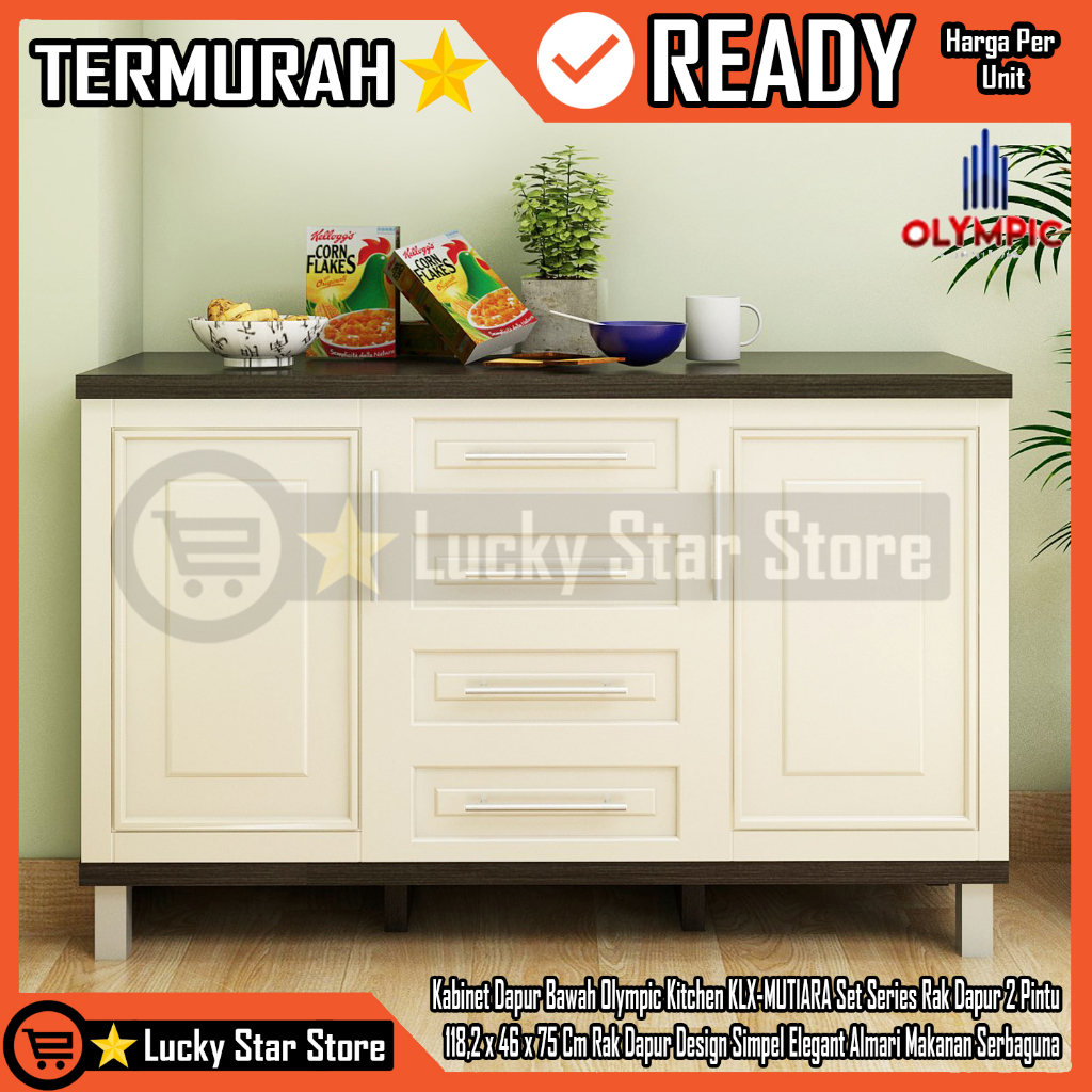 Jual [Kargo] Kabinet Dapur Bawah Olympic Kitchen KLX-MUTIARA Set Series ...