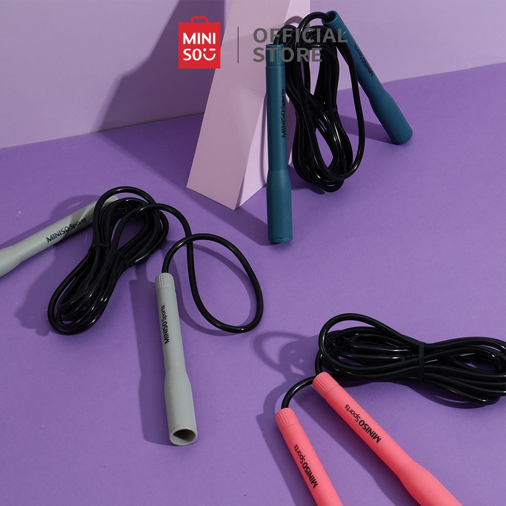 Jual MINISO Sports - Skipping Lompat Tali Lightweight Jump Rope 2800mm ...