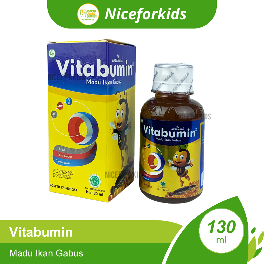 Jual Vitabumin Madu Ikan Gabus 130 ml / Madu Multivitamin Anak | Shopee Indonesia