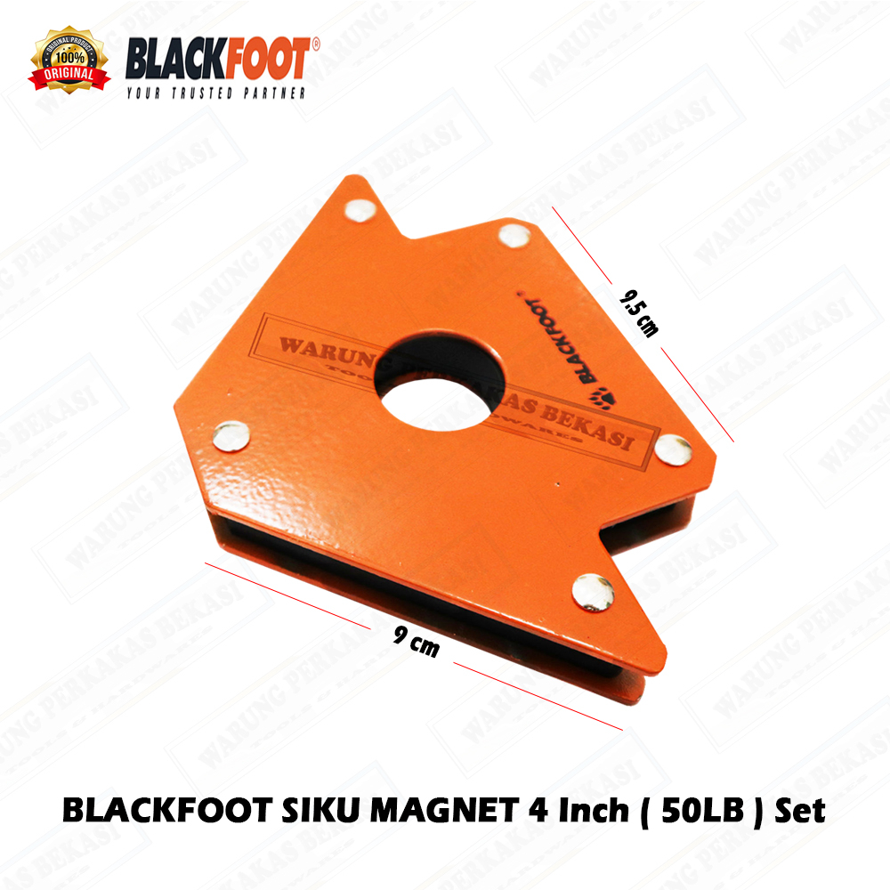 Jual Blackfoot 50LB 4" Siku Magnet 4 Inch 50 LB Pemegang Besi Las Sudut ...