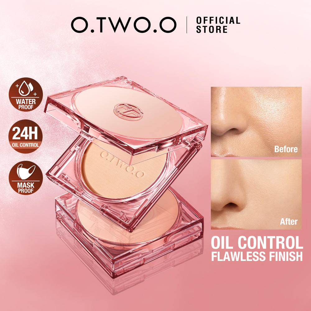 Jual O.TWO.O Matte Powder Waterproof Long Lasting Oil Control 24H ...